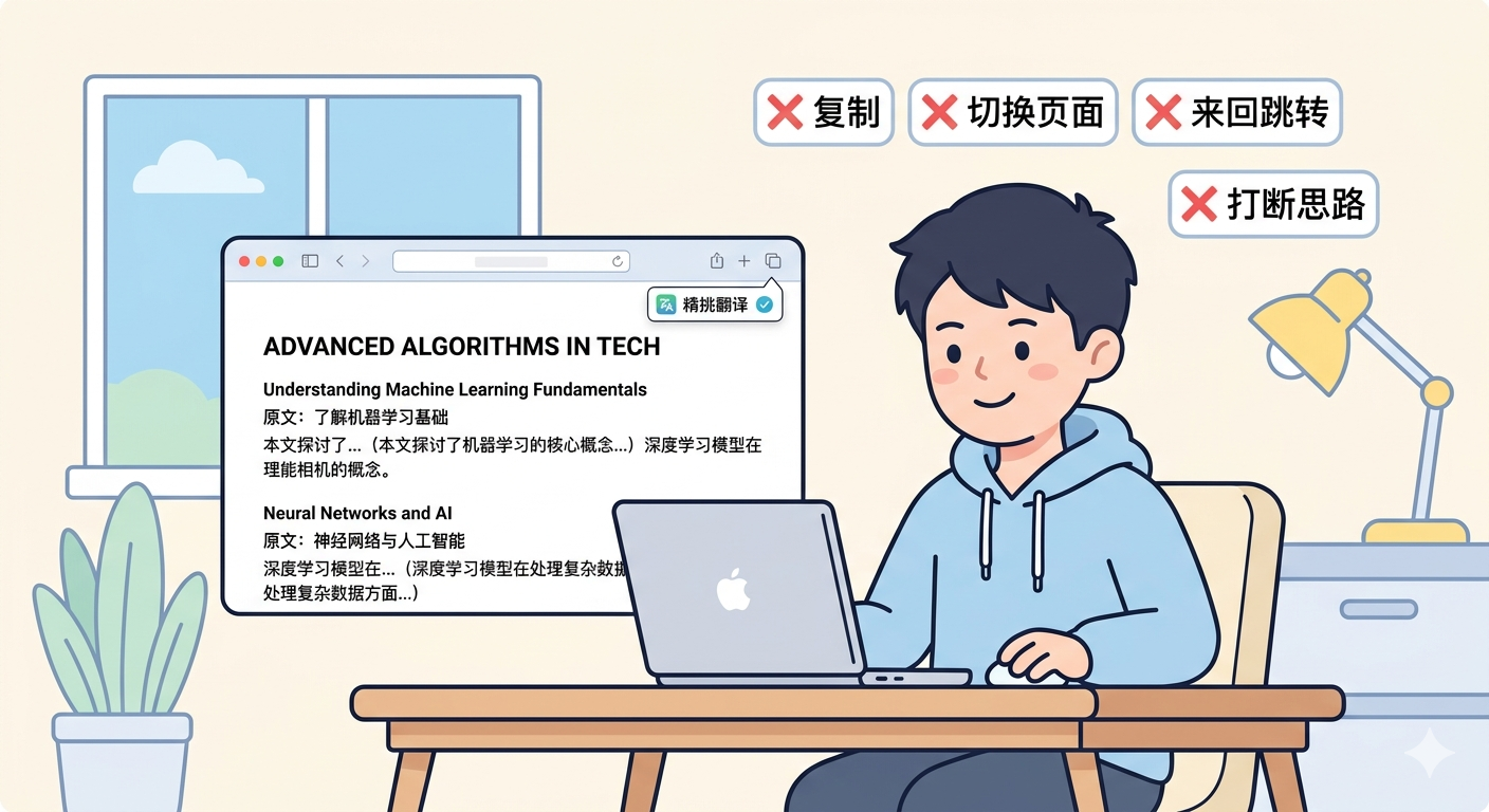 SelectTranslate Blog -英语网页翻译、网页双语对照翻译的好处、精挑翻译